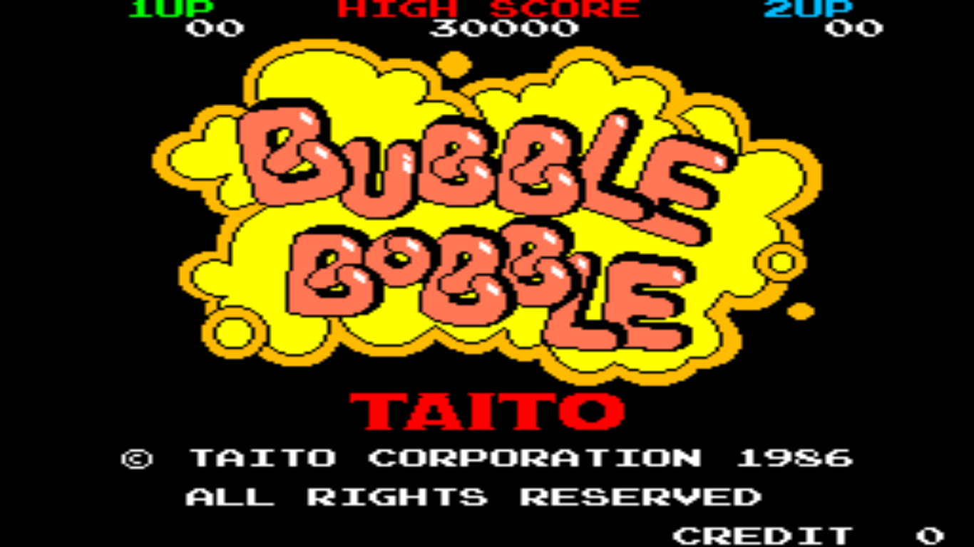 bubble bobble :: mame world clasic